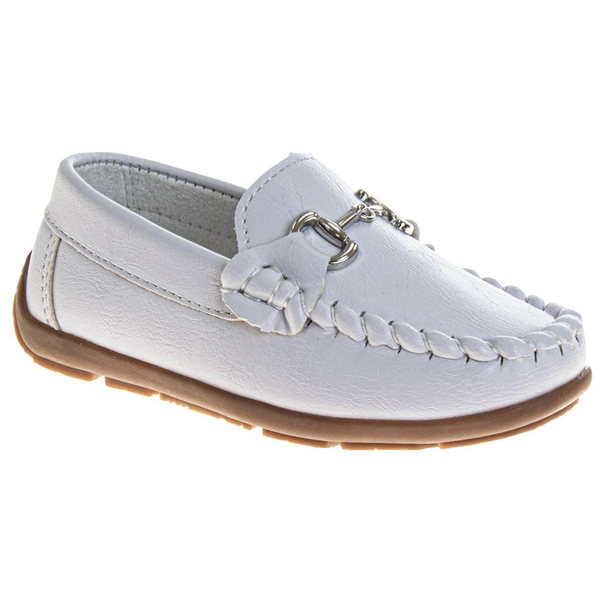 Click here for Little Boys Josmo(R) Boat Slip-On Dress Shoes prices