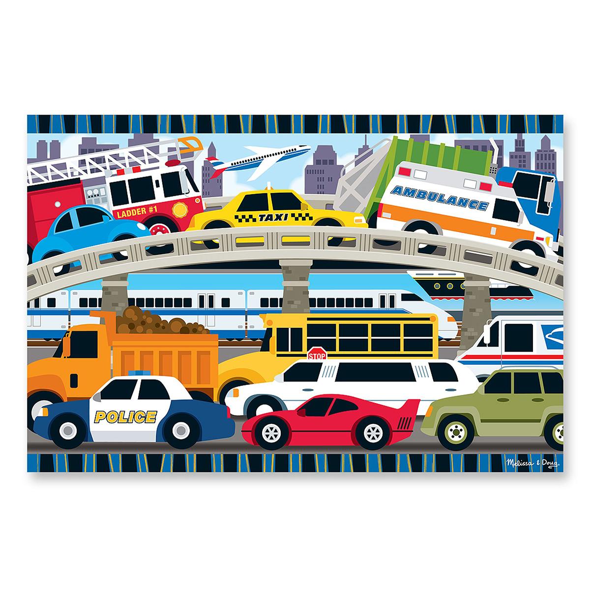 Click here for Melissa & Doug(R) Traffic Jam Floor Puzzle prices