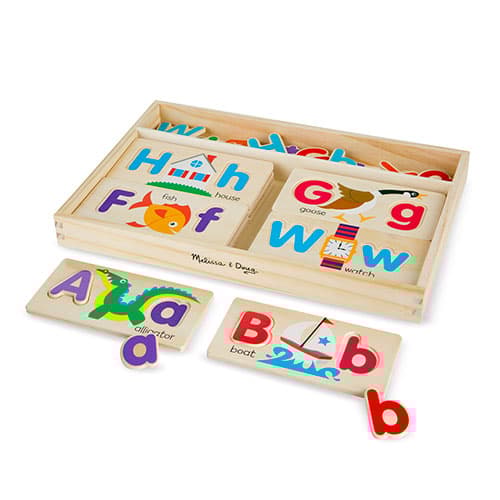 Melissa and Doug Kids Abc Alphabet Picture Boards