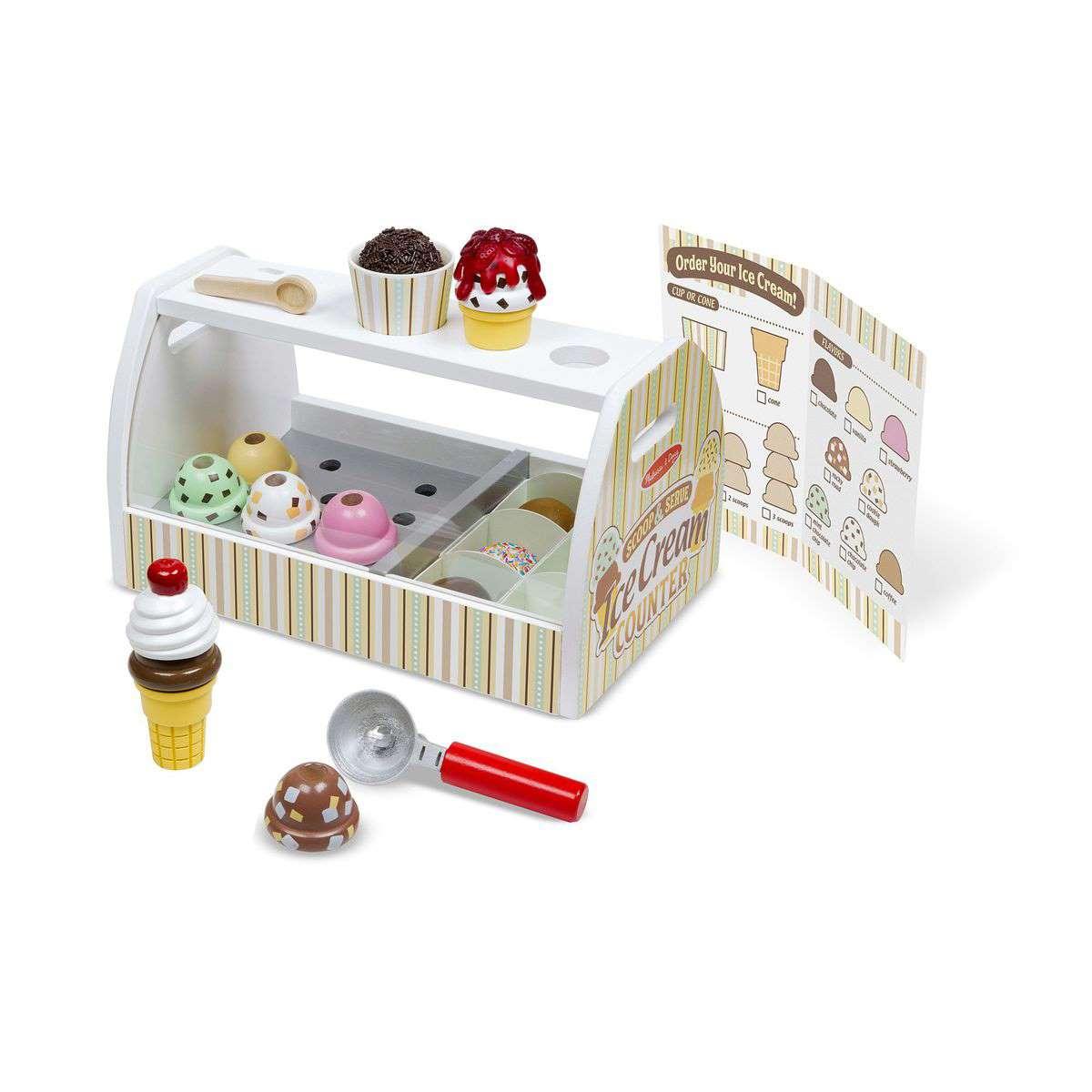 Click here for Melissa & Doug(R) Scoop & Serve Ice Cream Counter prices