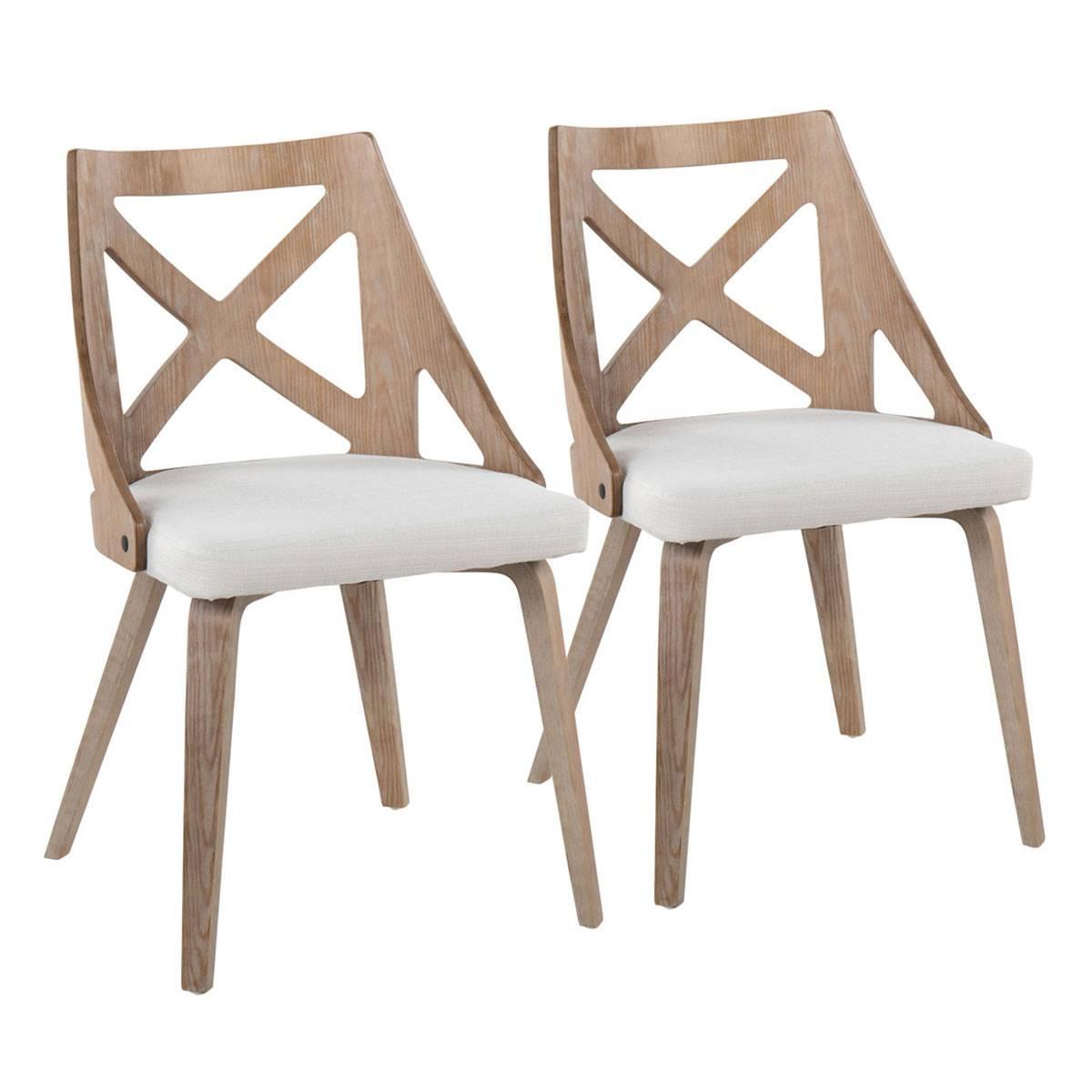 Click here for LumiSource Charlotte Farmhouse Dining Chairs - Set... prices
