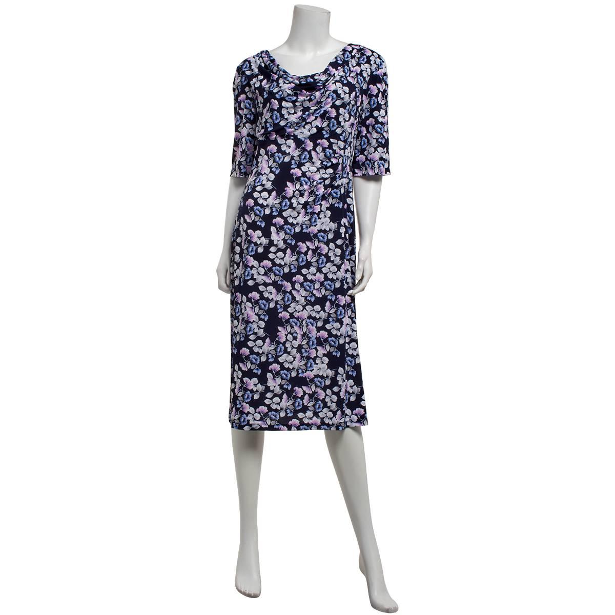 Click here for Womens Connected Apparel Elbow Sleeve Floral Cowl... prices