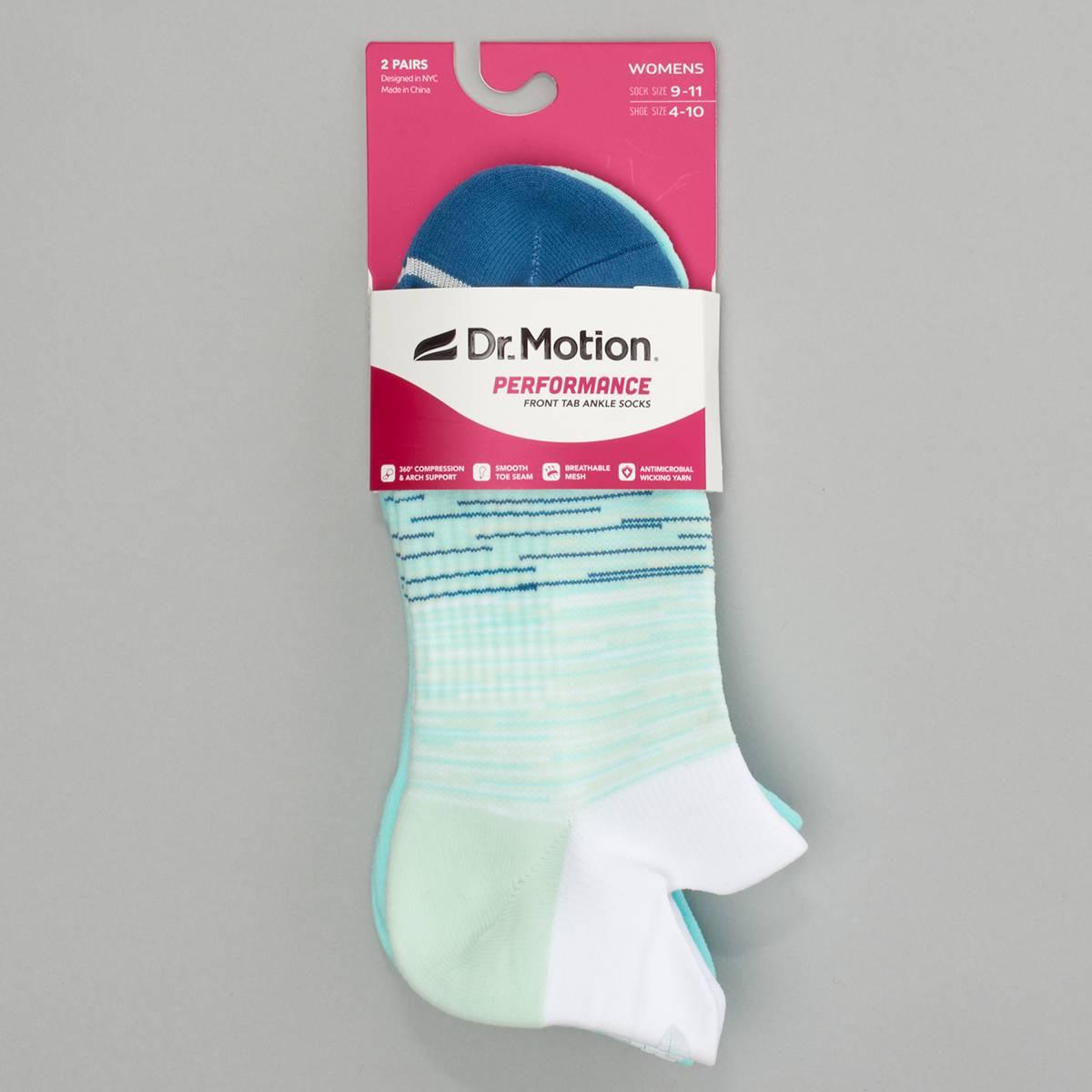 Click here for Womens Dr. Motion 2pk. Ankle Socks prices