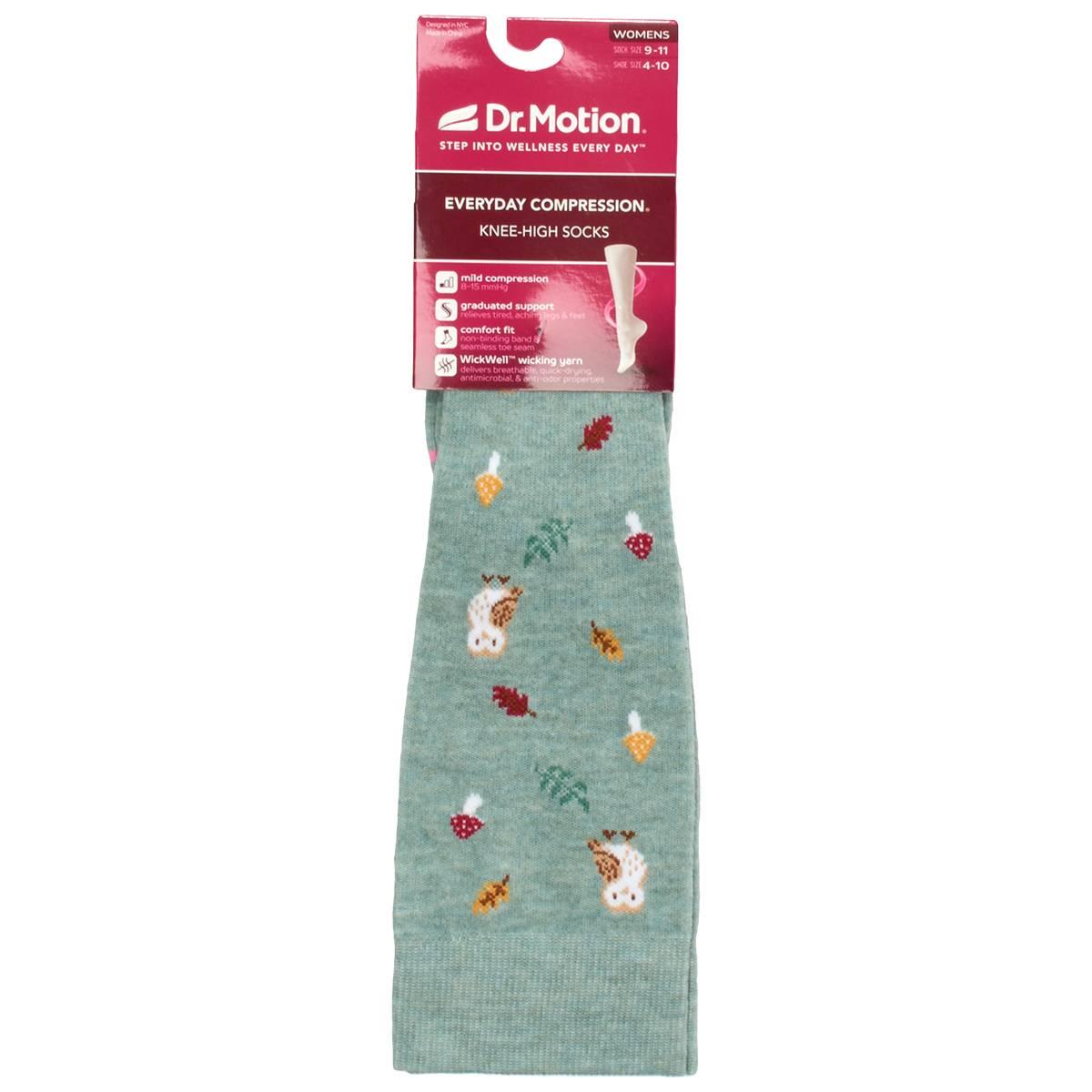 Click here for Womens Dr. Motion Owl Compression Knee High Socks prices
