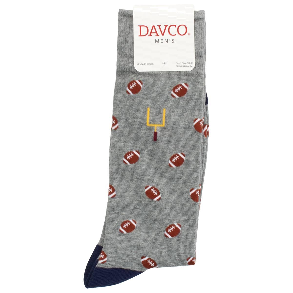 Click here for Mens Davco Football Repeat Crew Socks prices