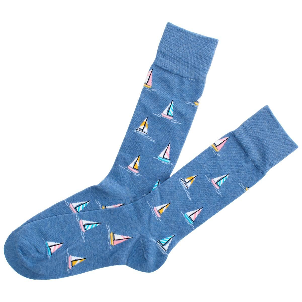 Click here for Mens Davco(R) Sailboats Crew Socks prices