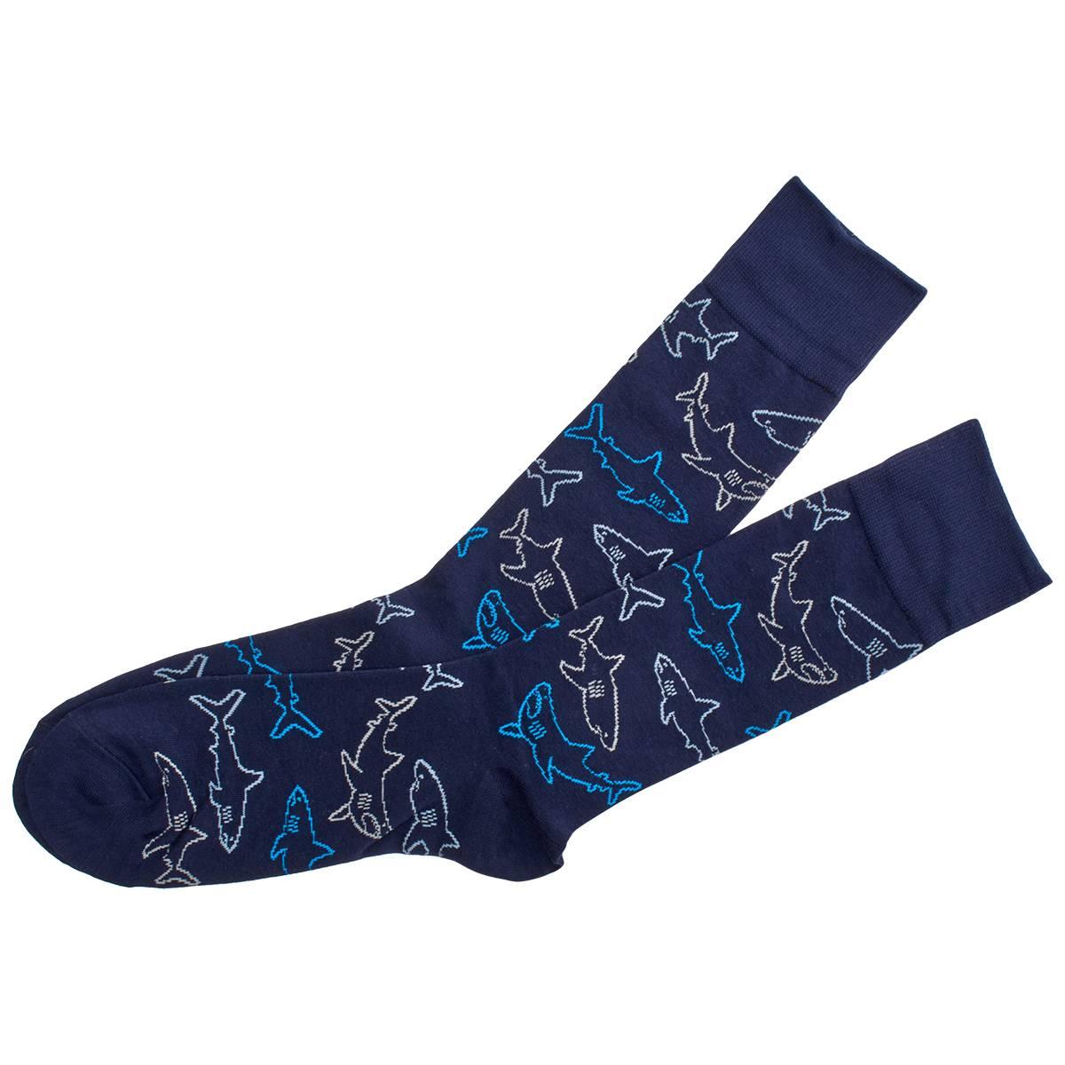 Click here for Mens Davco(R) Shark Silhouette Crew Socks prices