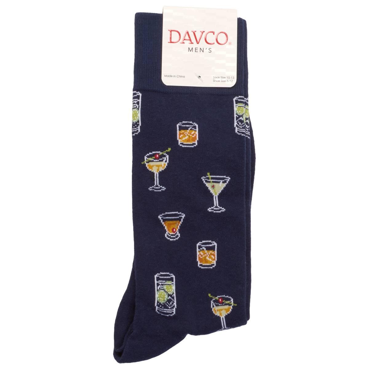 Click here for Mens Davco Cocktails Crew Socks prices
