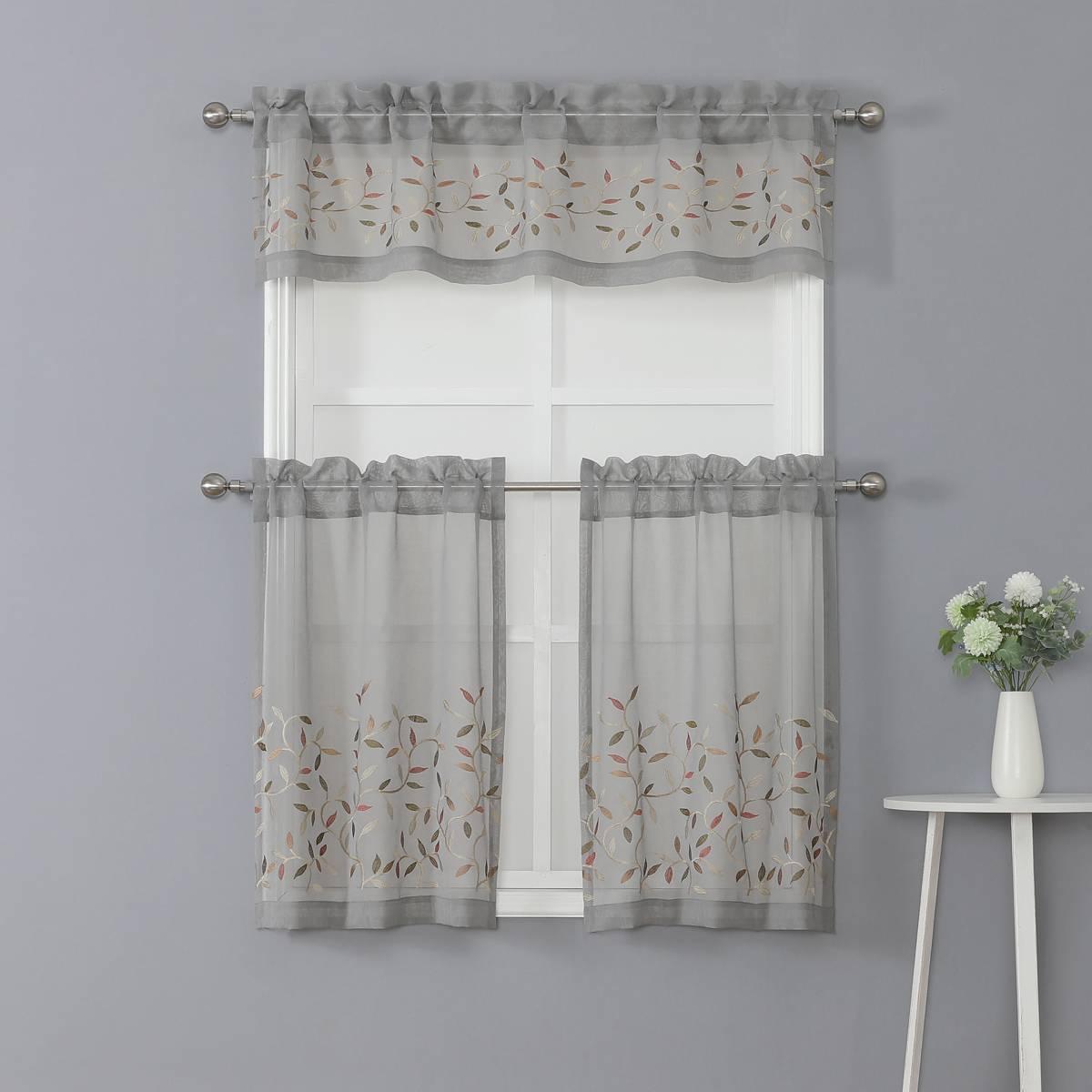 Click here for Lucas Rod Pocket Kitchen Curtain Set prices