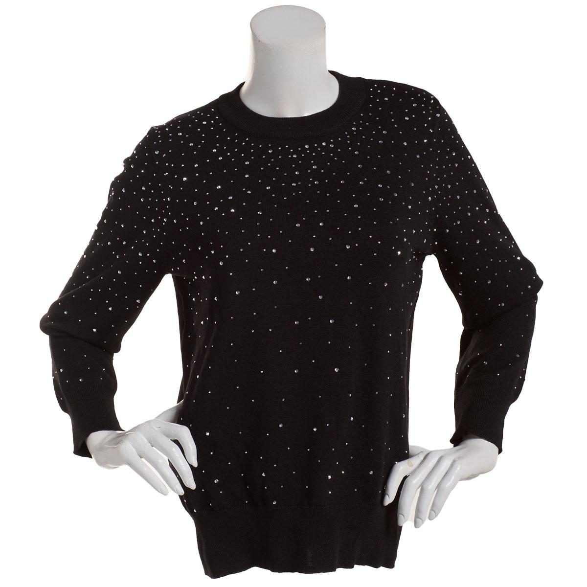 Click here for Womens Nanette Lepore Long Sleeve Allover Heatseal... prices