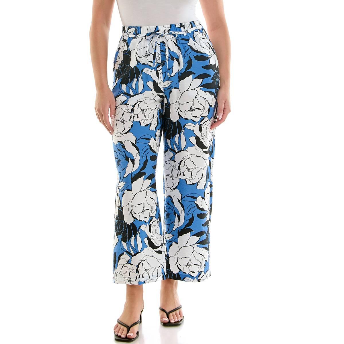 Click here for Womens Zac & Rachel Cornflower Blue Floral Pull On... prices