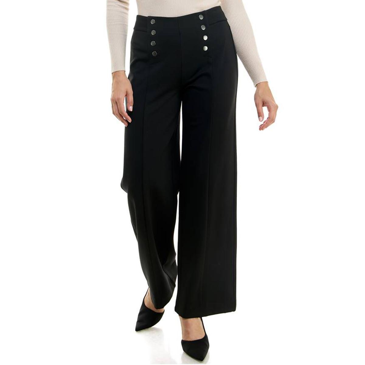 Click here for Womens Zac & Rachel Sailor Buttons Pull On Wide Le... prices