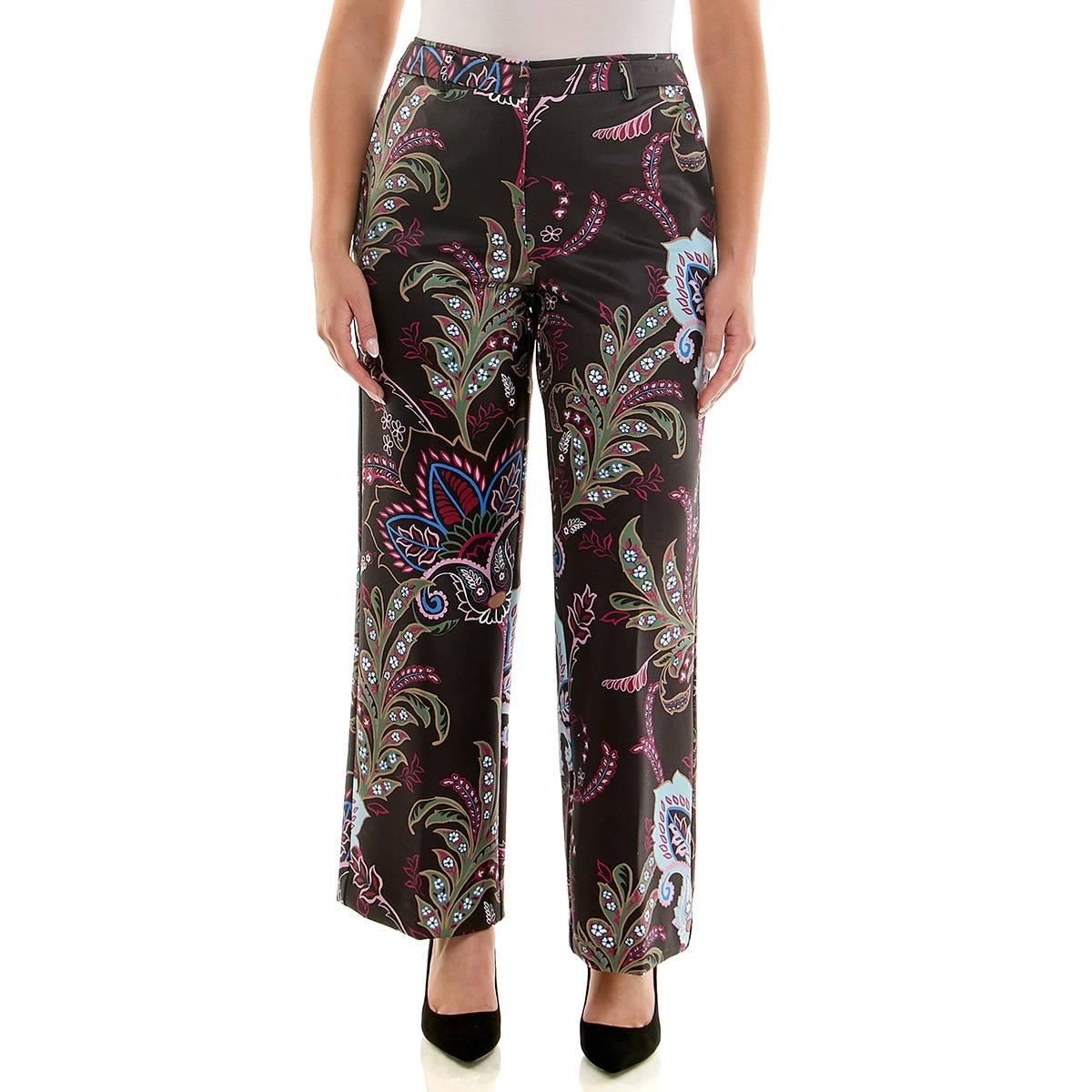 Click here for Womens Zac & Rachel Paisley Floral Wide Leg Pants prices