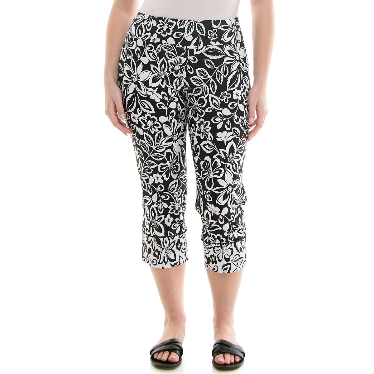 Click here for Womens Zac & Rachel Pull On Millennium Capris with... prices