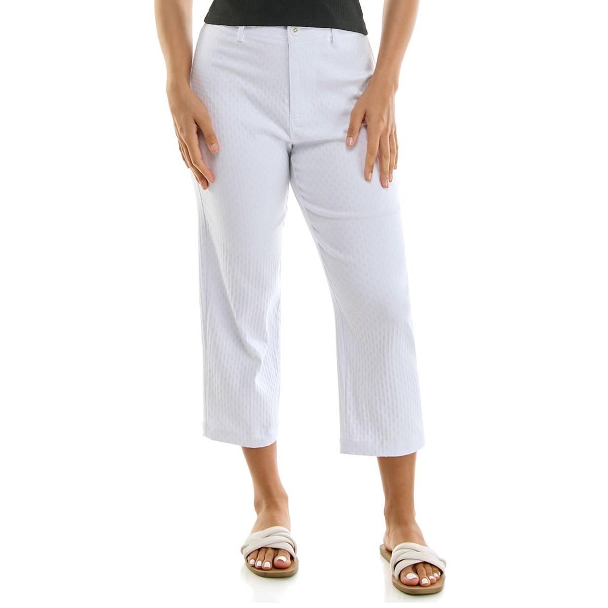 Click here for Womens Zac & Rachel Solid Textured Capris prices