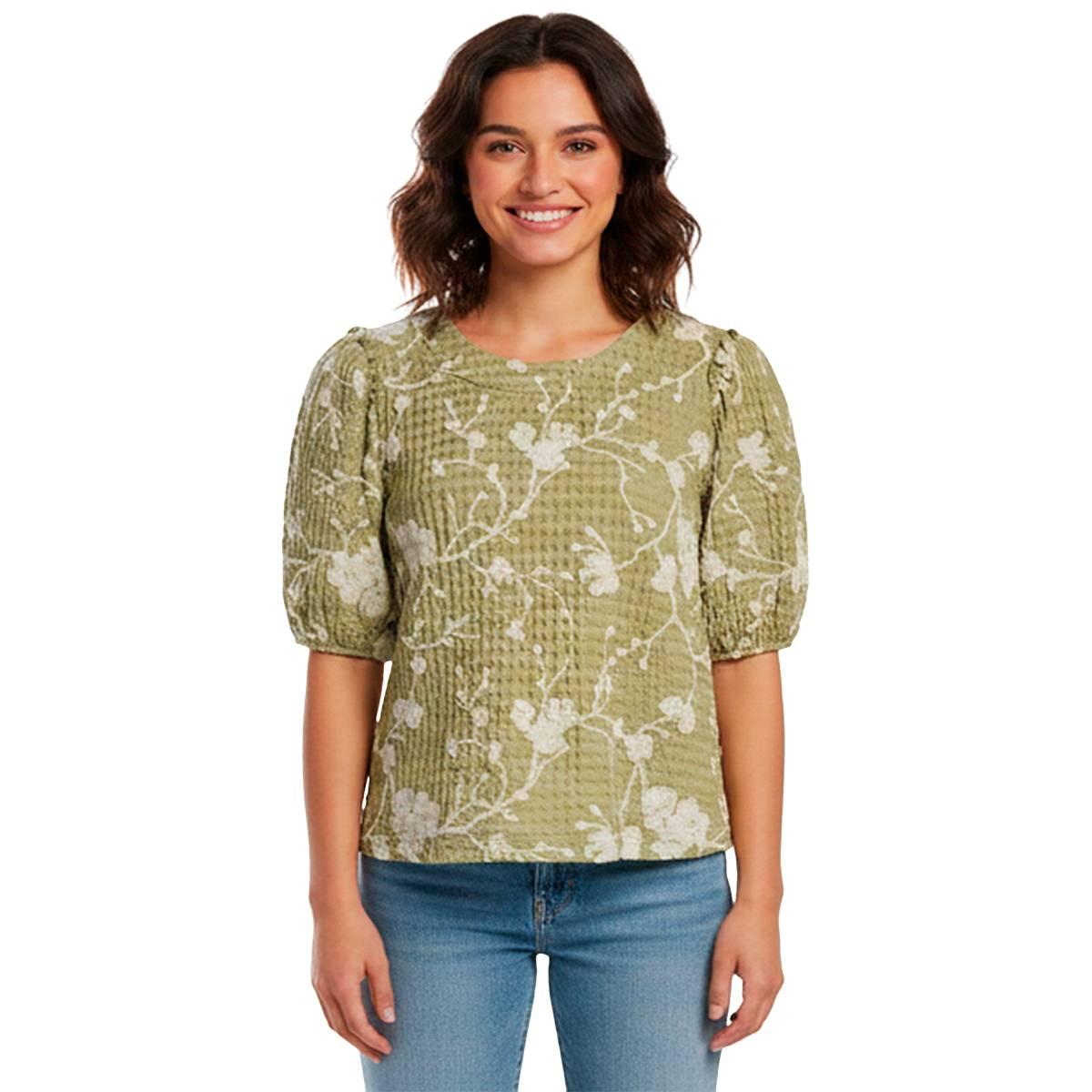Click here for Petite Zac & Rachel Embroidered Floral Balloon Sle... prices