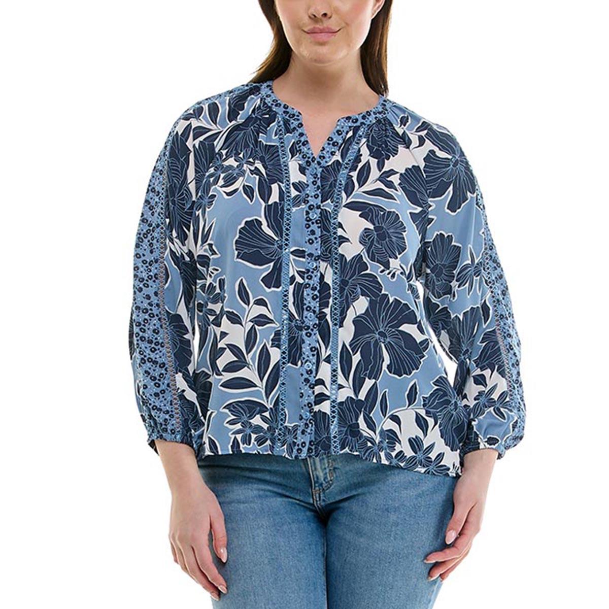 Click here for Womens Zac & Rachel Bracelet Sleeve Crepe Split Ne... prices