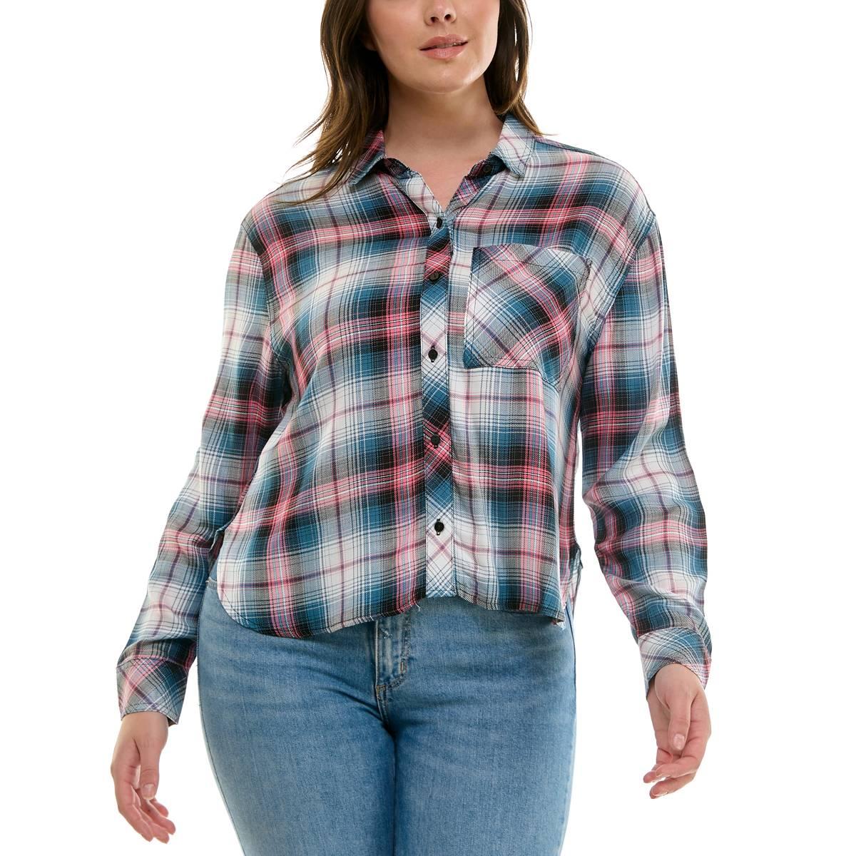 Click here for Womens Zac & Rachel Long Sleeve Tartan Button Down prices