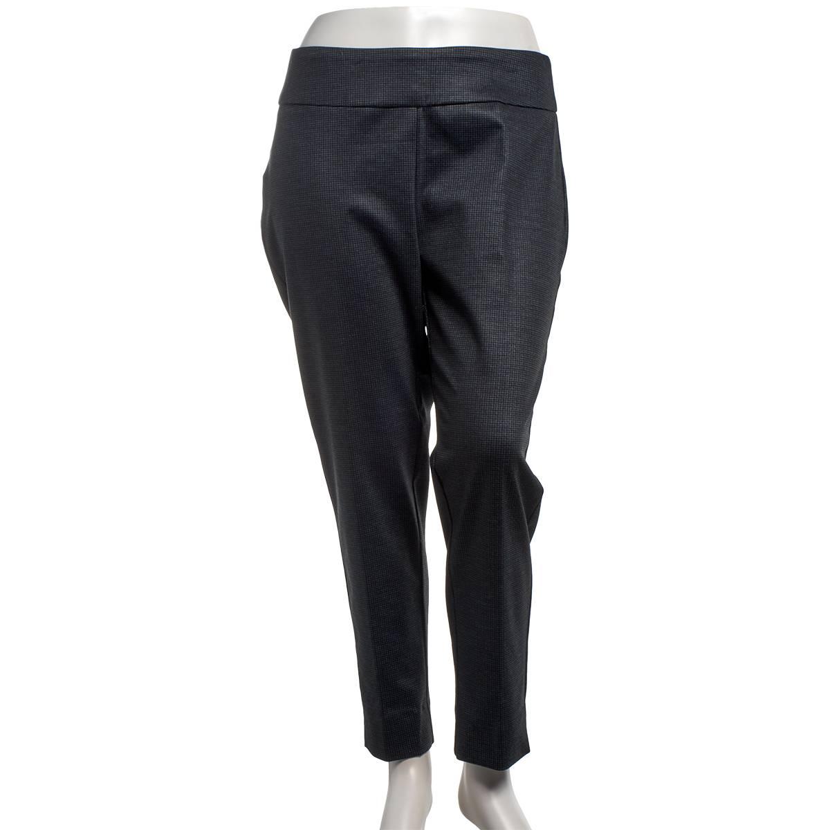 Click here for Plus Size Zac & Rachel Split Hem Compression Ankle... prices