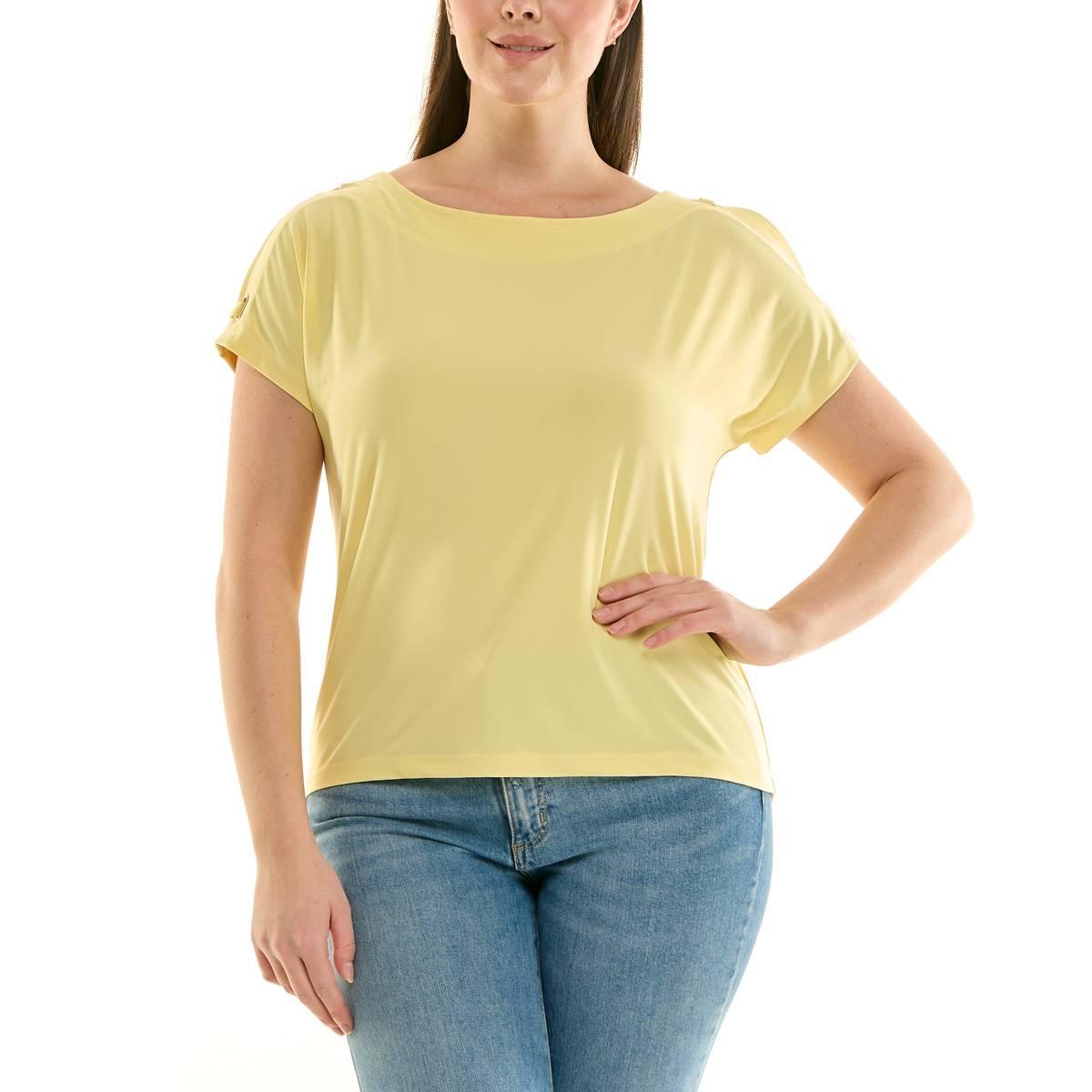 Click here for Plus Size Zac & Rachel Short Sleeve Cold Shoulder... prices