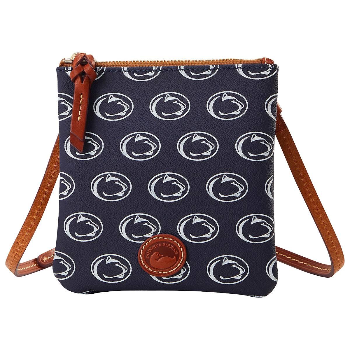 Click here for Dooney & Bourke Penn State Small N/S Top Zip Cross... prices