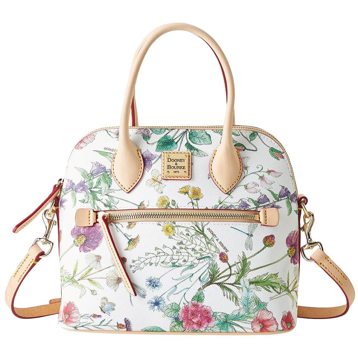 Click here for Dooney & Bourke Botanical Domed Satchel prices