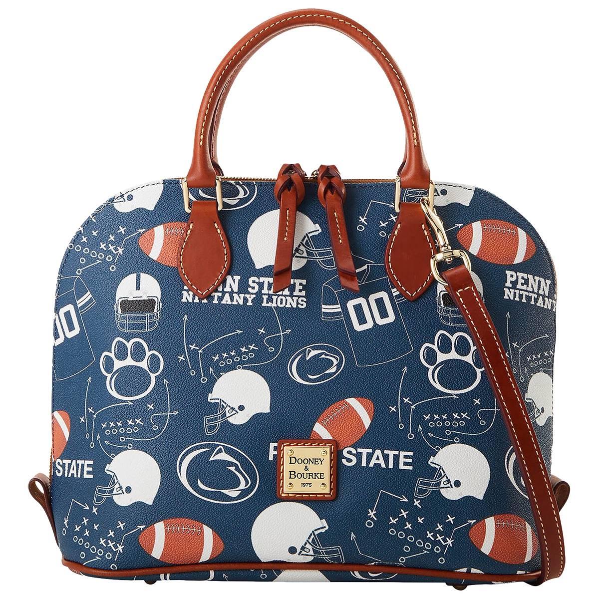 Click here for Dooney & Bourke Penn State Zip Zip Satchel prices