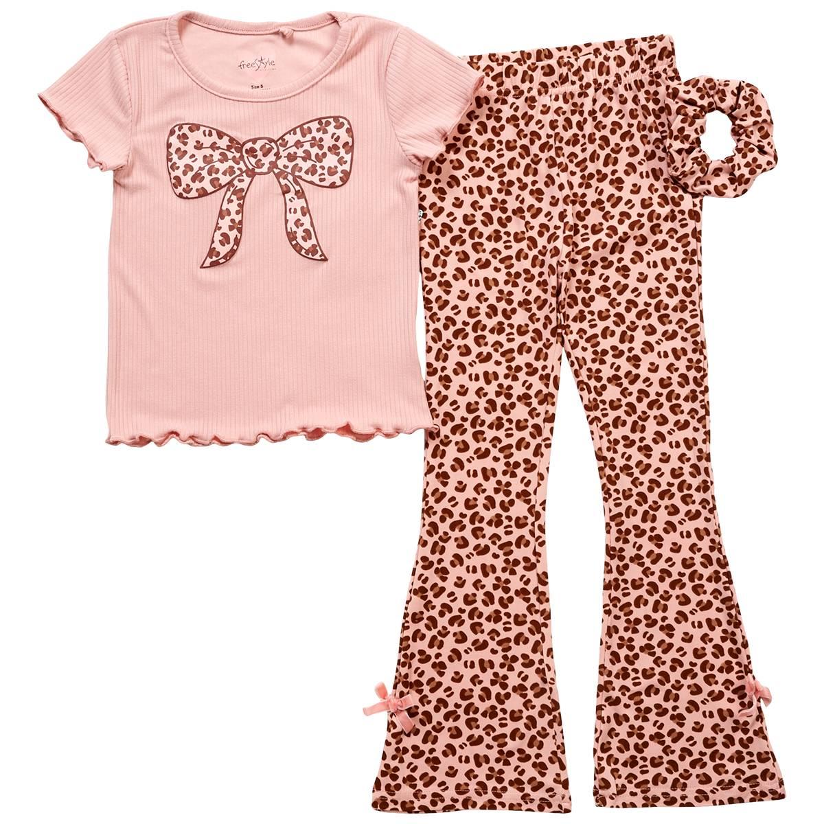 Click here for Girls (4-6x) Freestyle Revolution Bow Top & Flare... prices