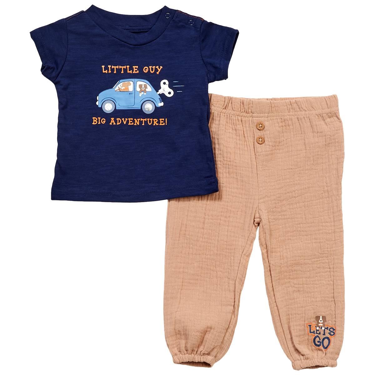 Click here for Baby Boy (12-24M) Quiltex Little Guy Big Adventure... prices