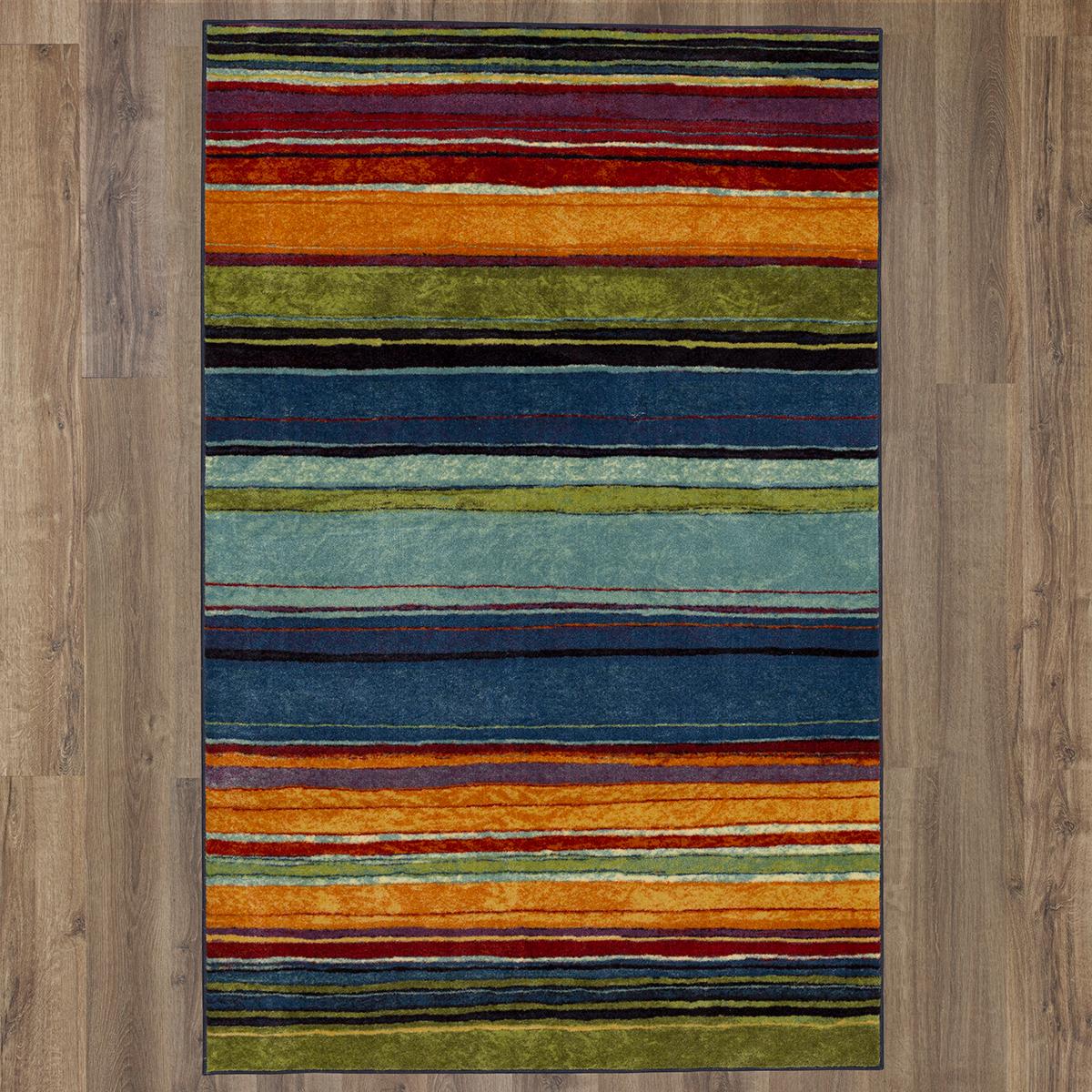 Click here for Mohawk Home Rainbow Multi Area Rug - 5 x 8 prices