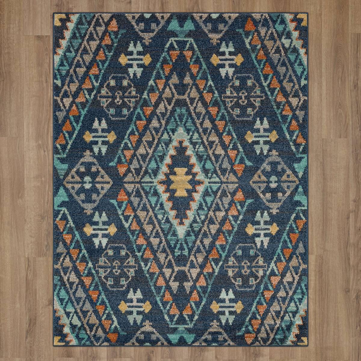Click here for Mohawk Home Fleming Blue Accent Rug prices