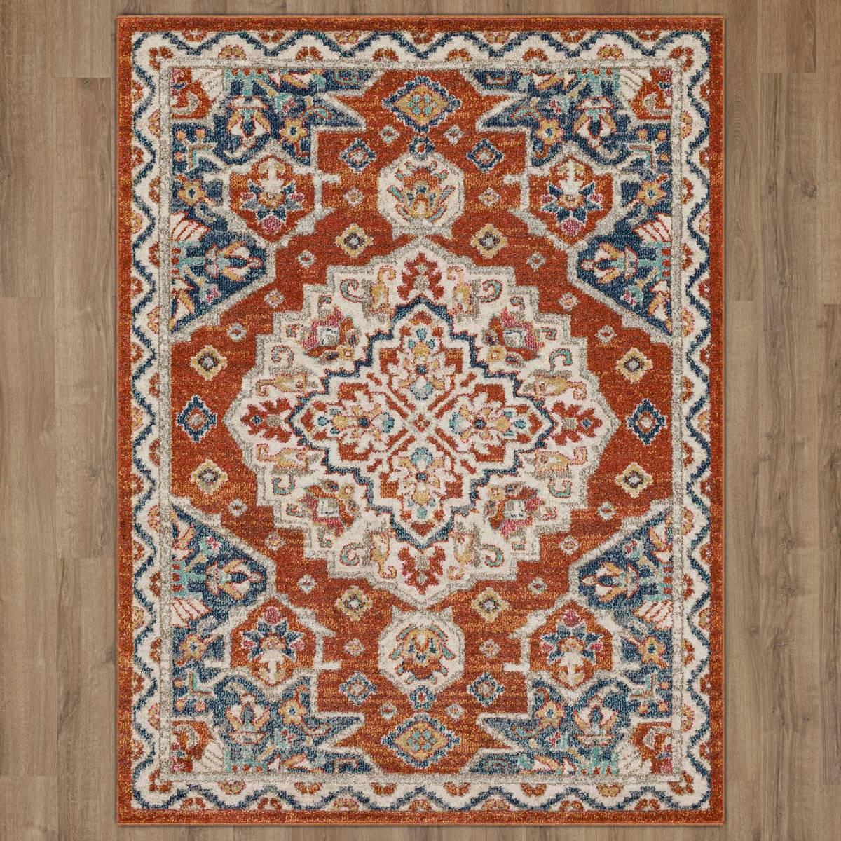 Click here for Mohawk Home Laughton Red Accent Rug prices