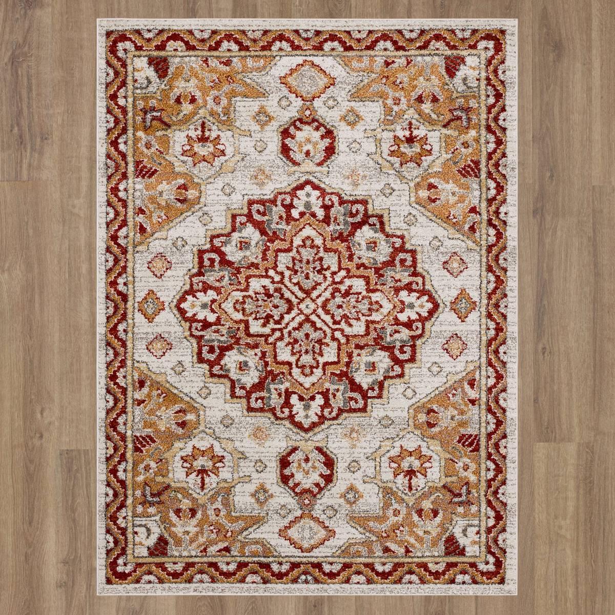 Click here for Mohawk Home Laughton Gold Accent Rug prices