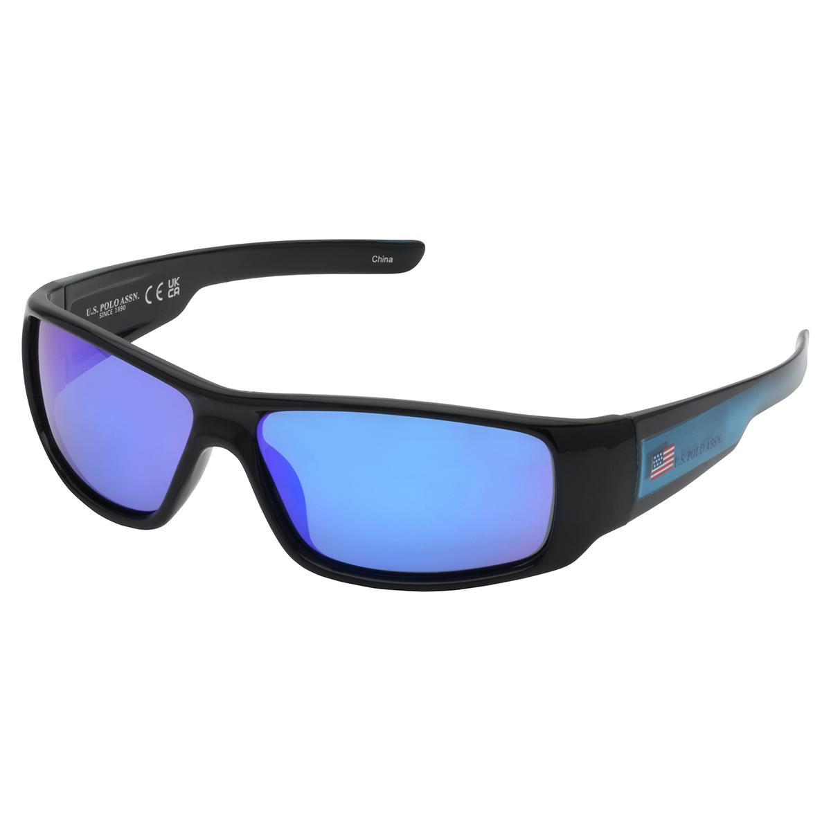 Click here for Mens U.S. Polo Assn.(R) Polarized Two-Tone Wrap Su... prices