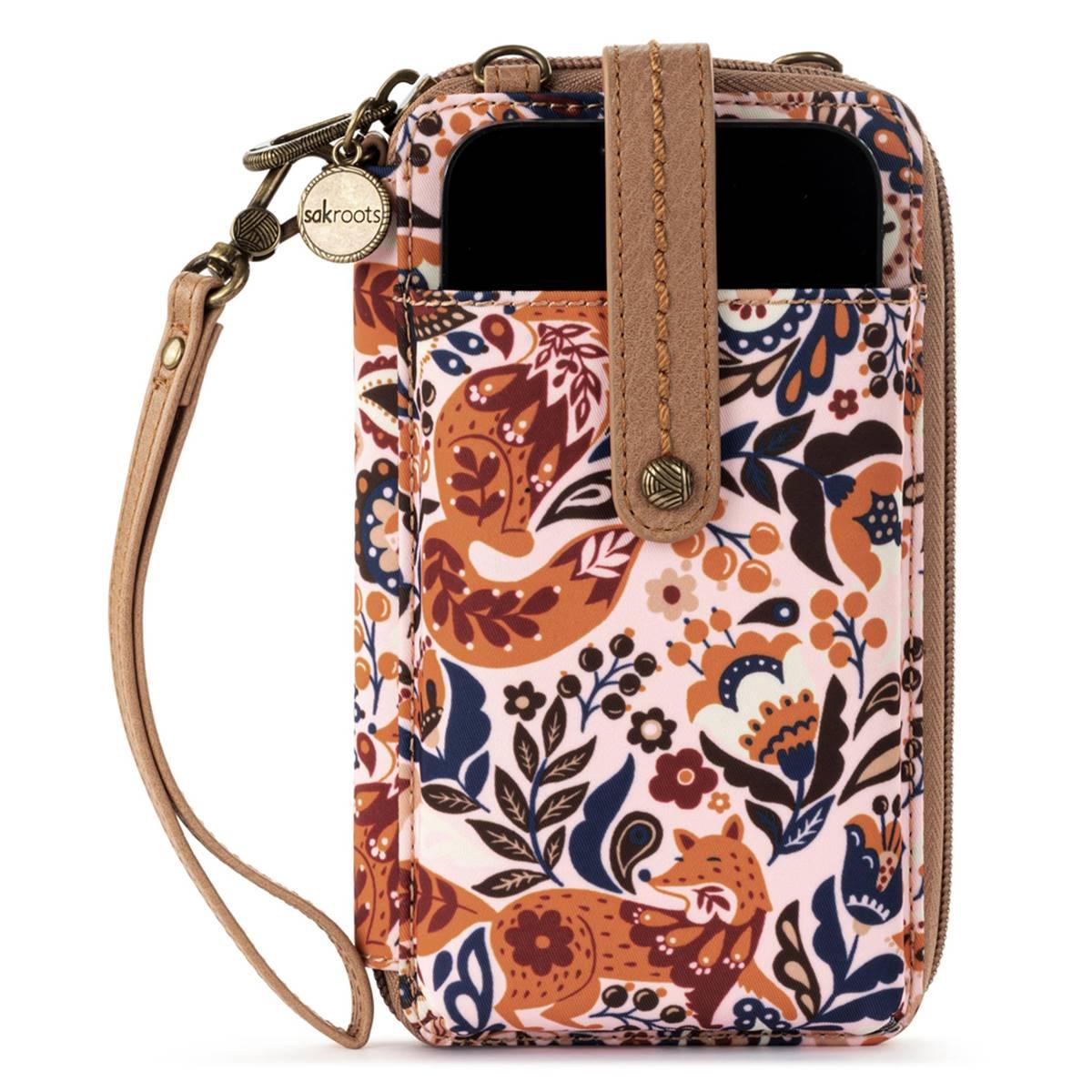 Click here for Sakroots Salinas Smartphone Crossbody - Autumn Enc... prices