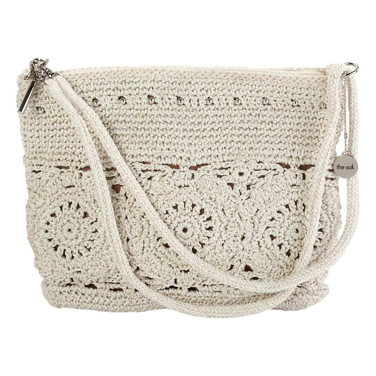 The Sak Lumi Solid Crochet Crossbody