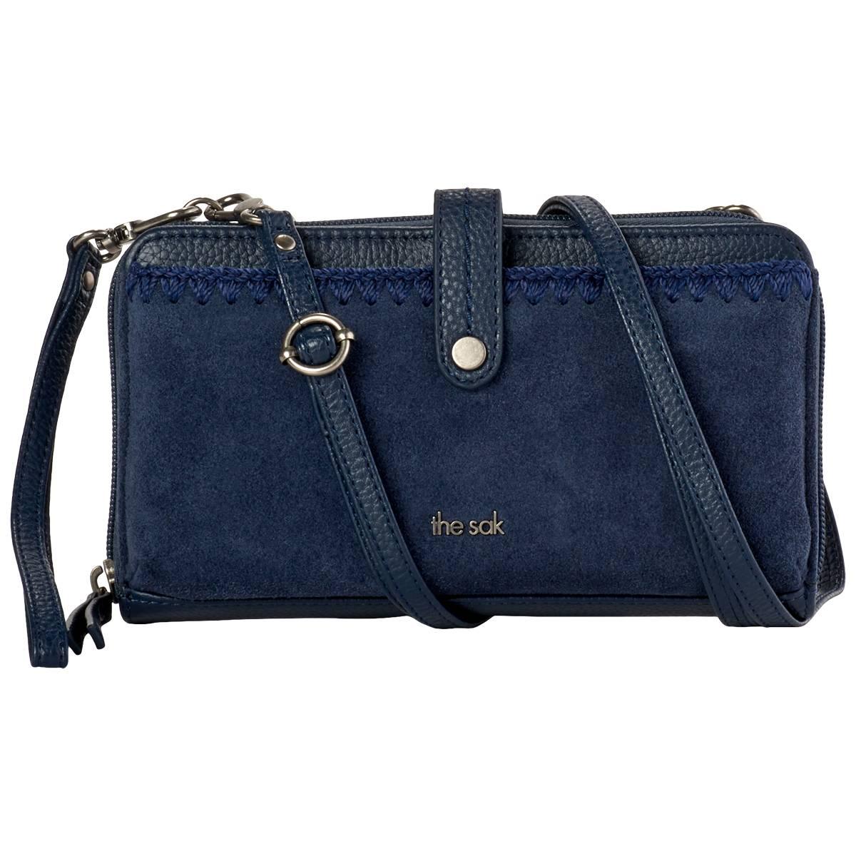 Click here for Womens The Sak Large Smartphone Suede Crossbody Wa... prices
