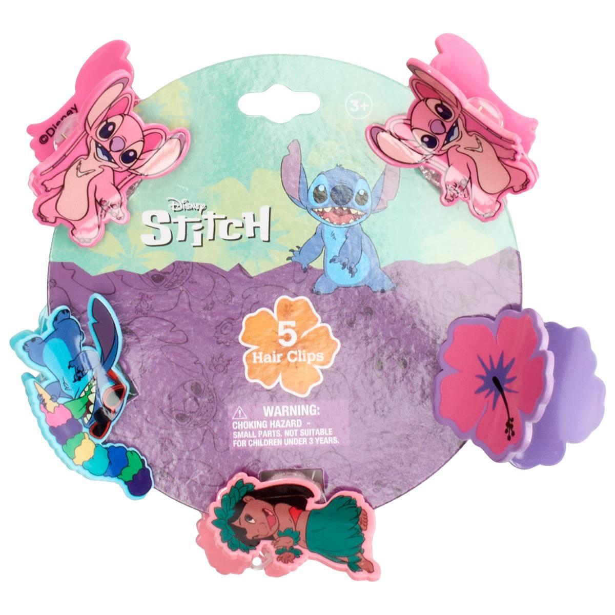 Click here for Girls Disney Lilo & Stitch 5pk. Claw Hair Clips prices