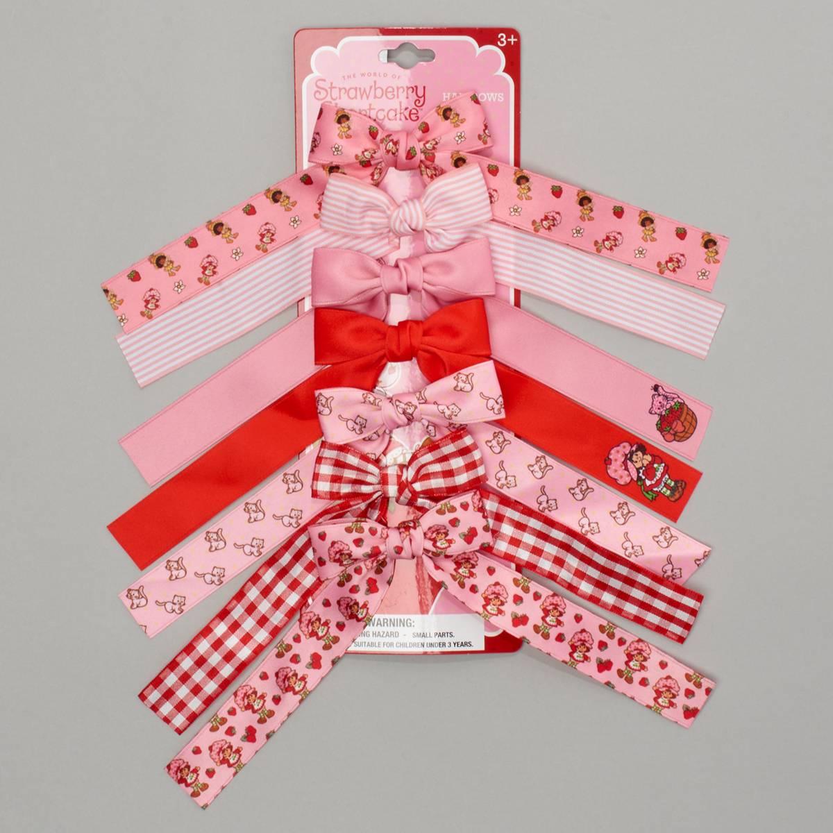 Click here for Girls Strawberry Shortcake(tm) 7pc. Long Tail Bow... prices