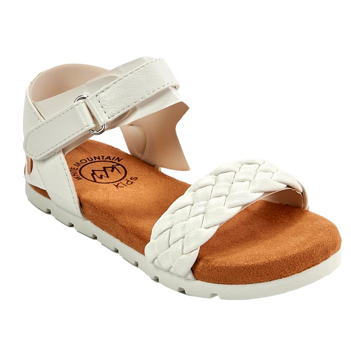 Click here for Little Girls White Mountain Tidbit Sandals prices