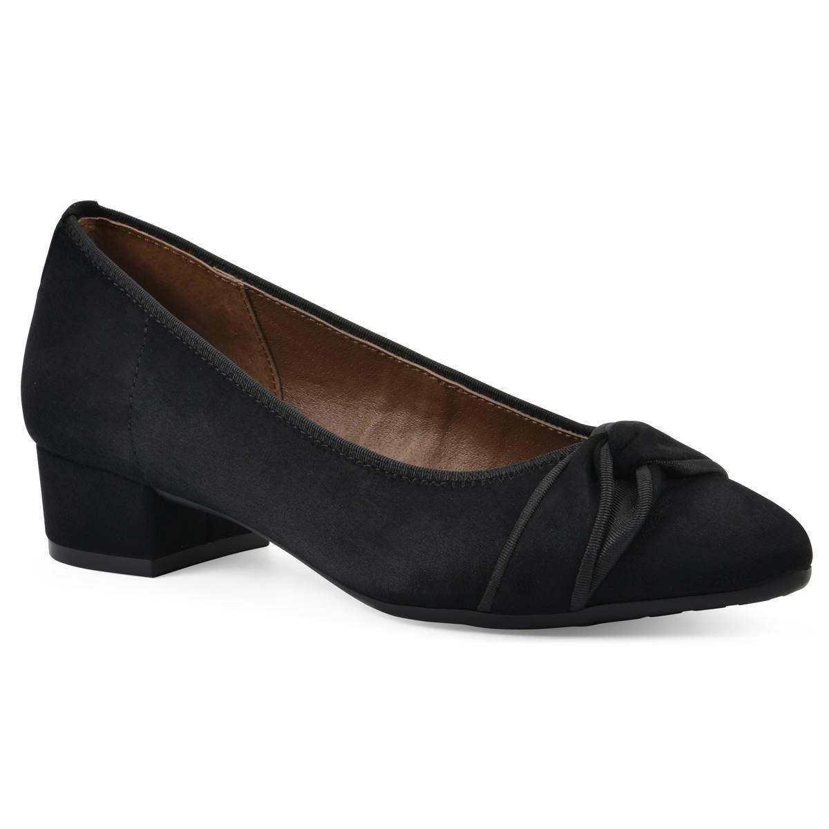 Womens White Mountain Bordeaux Low Block Pumps