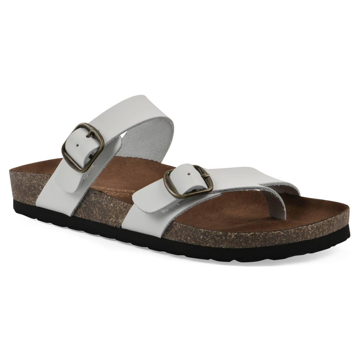 Click here for Womens White Mountain Grams Footbed Sandals prices