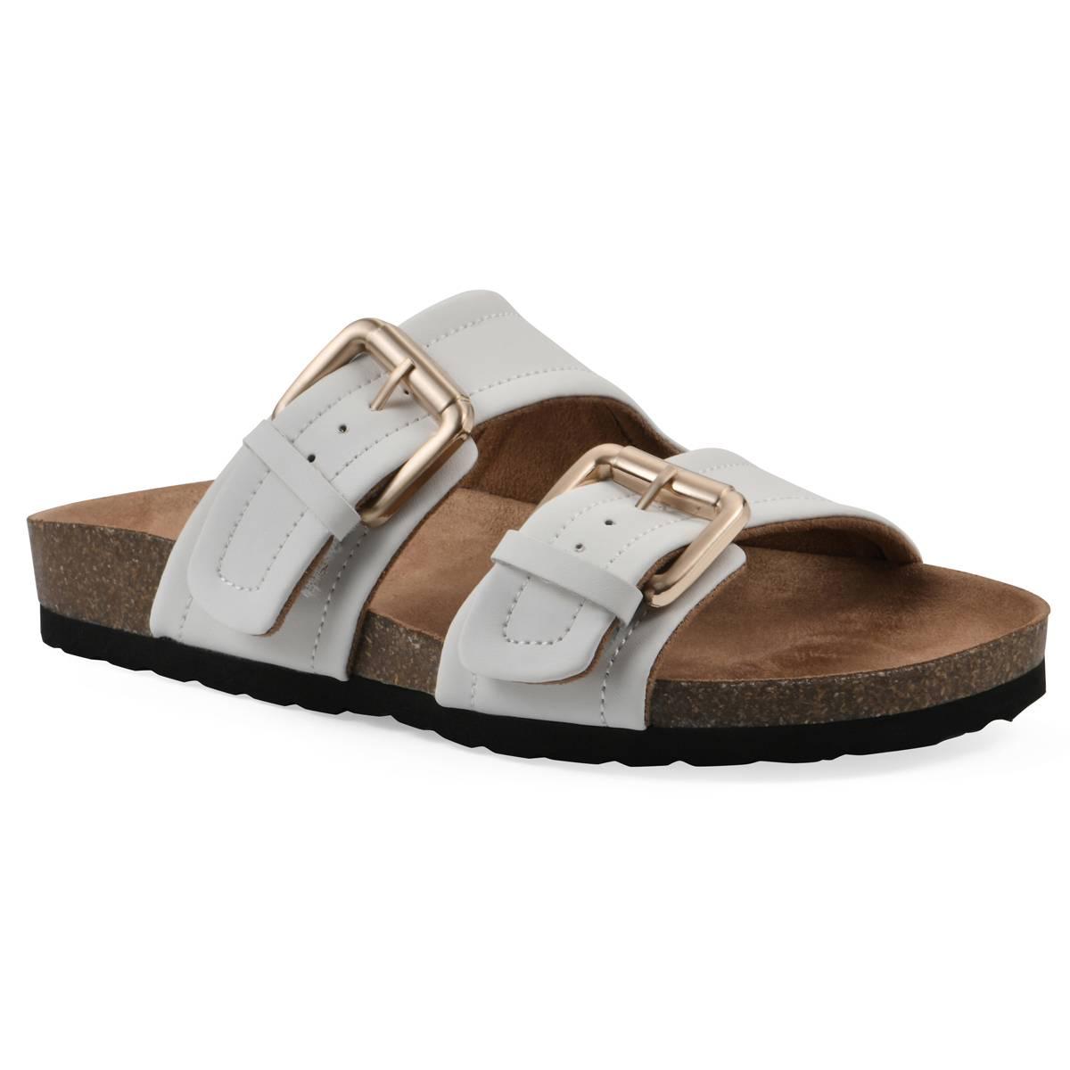 Click here for Womens White Mountain Griffon Footbed Sandals prices