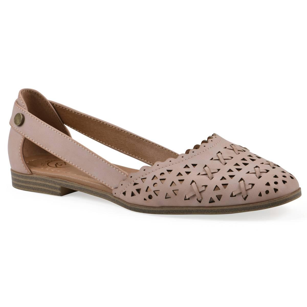 Womens White Mountain Nobler Slingback Flats