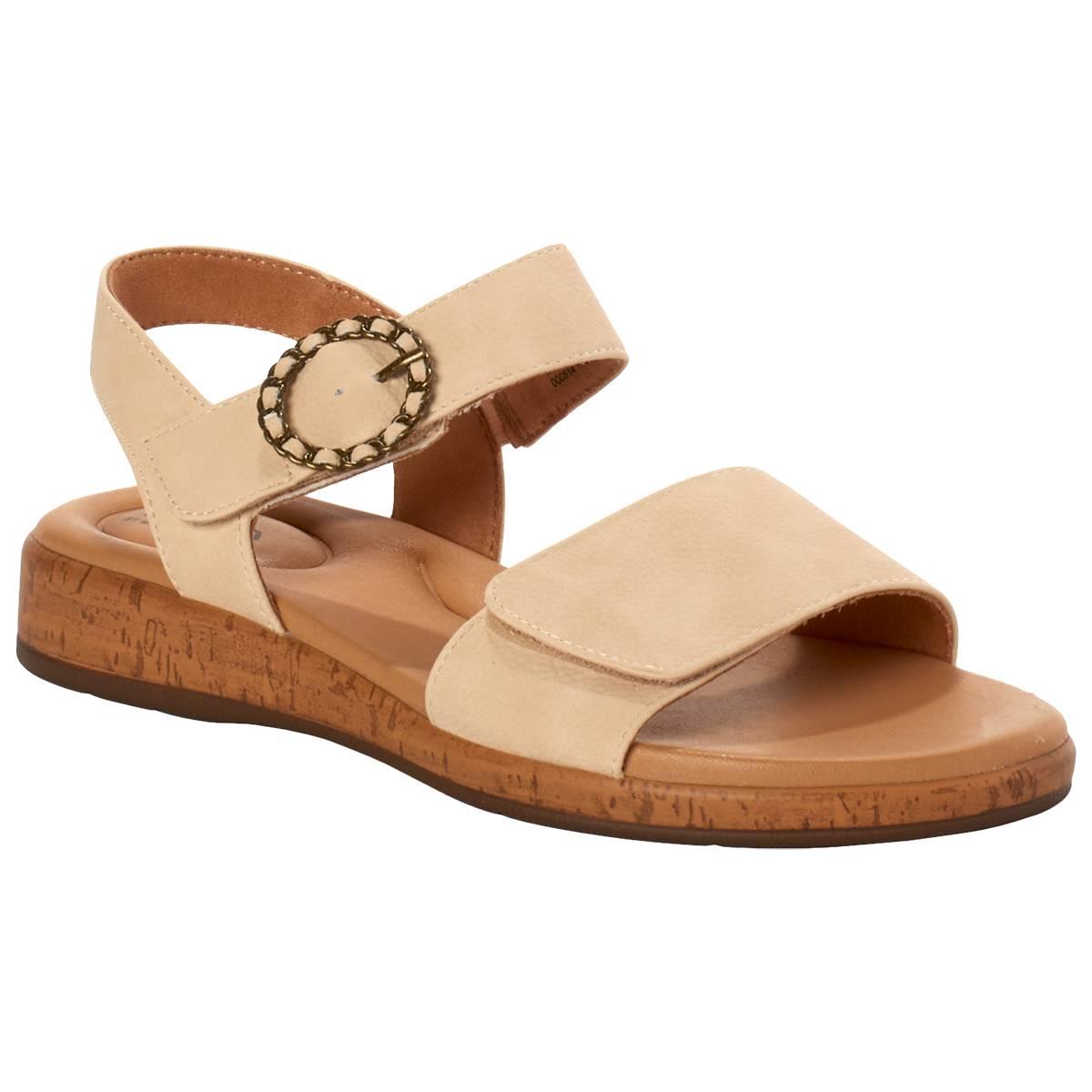 Click here for Womens Cliffs by White Mountain Bonique Footbed Sa... prices