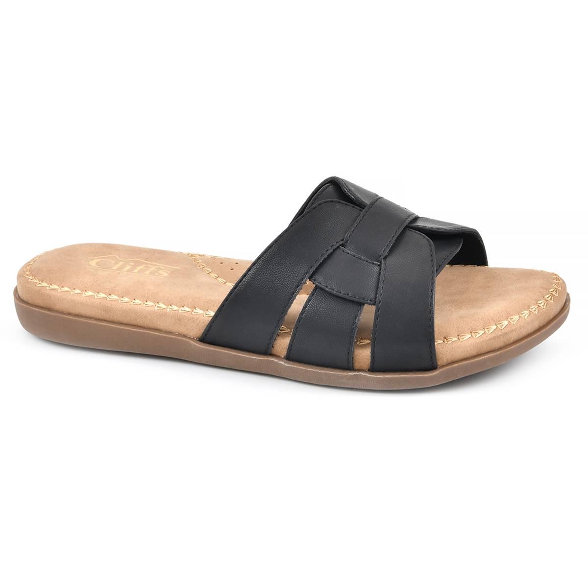 Click here for Womens Cliffs by White Mountain Fredie Slide Sanda... prices