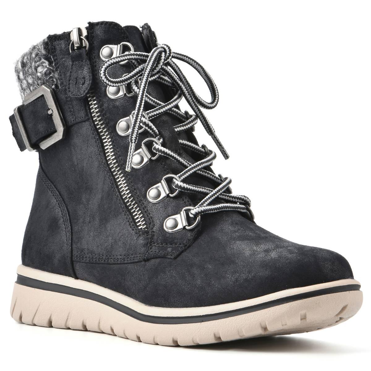 Click here for Womens Cliffs by White Mountain Hearty Lace-Up Ank... prices