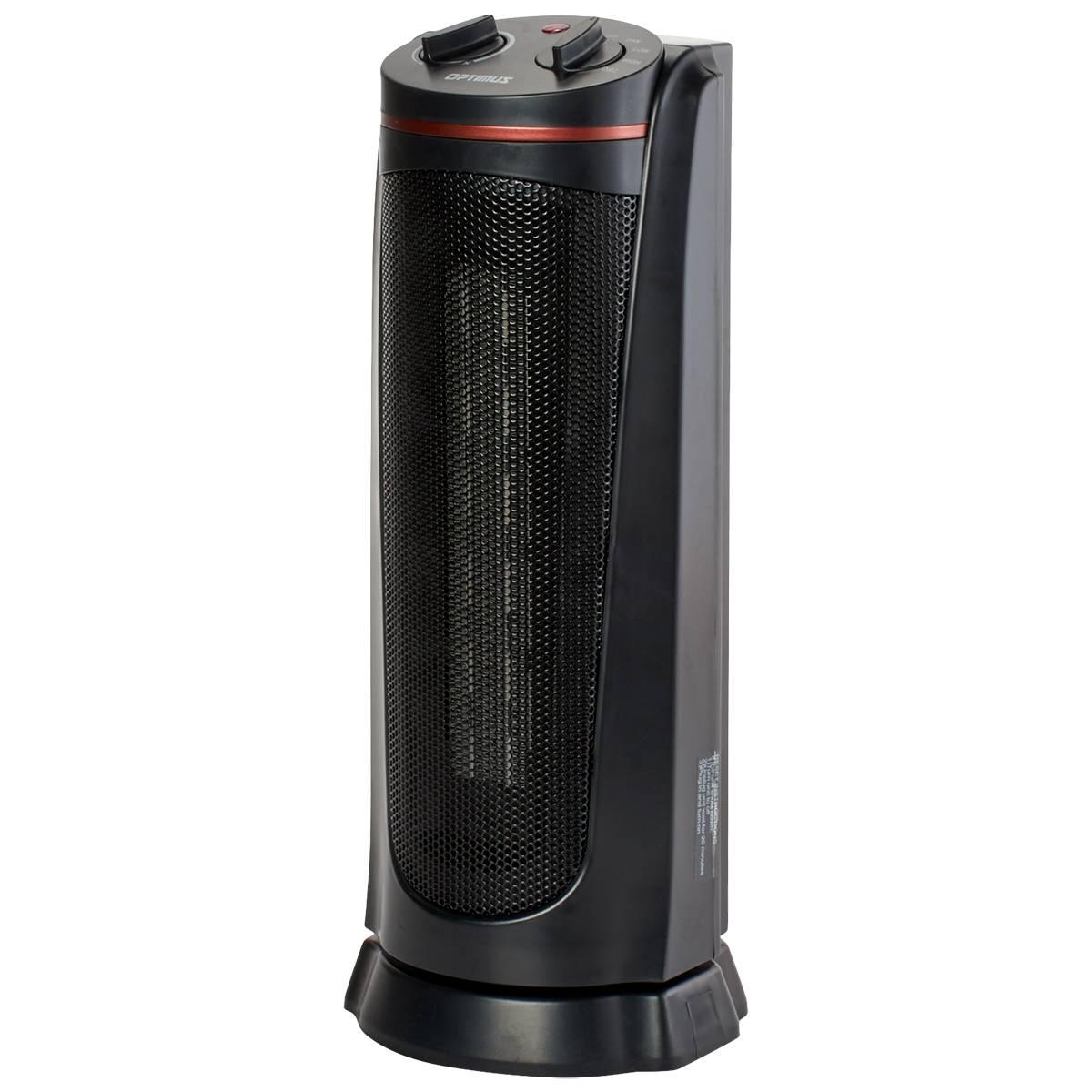 Click here for Optimus 18in. Oscillating Tower Heater w/Thermosta... prices