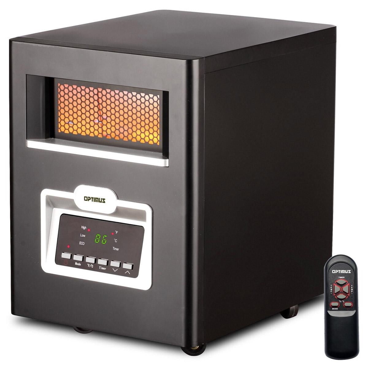 Click here for Optimus Infrared Cabinet Heater with Remote prices