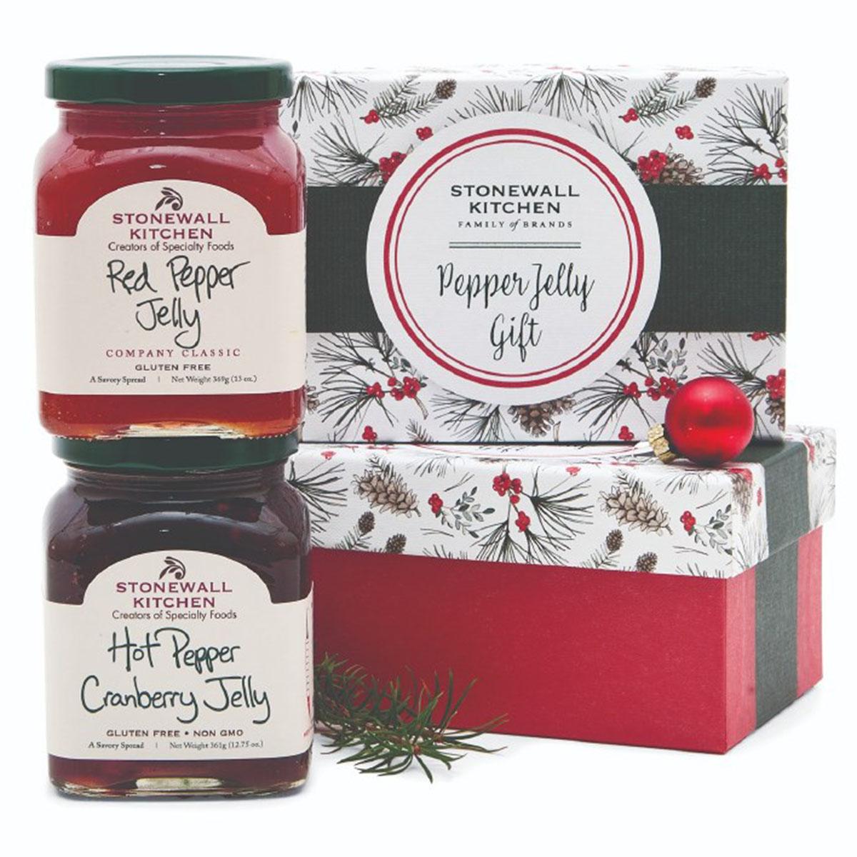 Click here for Stonewall Kitchen 2025 Pepper Jelly Gift Set prices